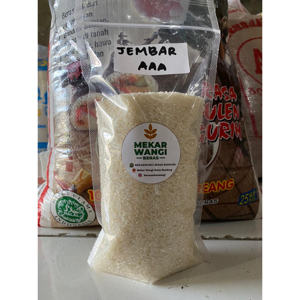 Jual BERAS JEMBAR AAA 1kg | Shopee Indonesia