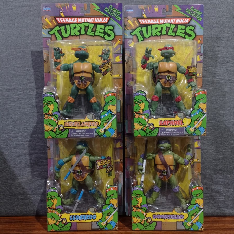 Jual Playmates Toys Teenage Mutant Ninja Turtles Classic Collection ...