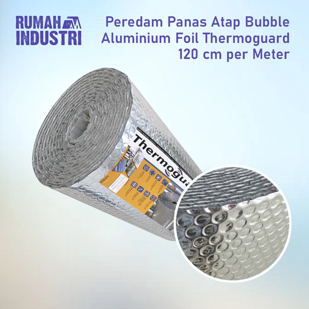 Jual BARU! Peredam Panas Atap Bubble Metalizing Woven Foil Aluminium ...
