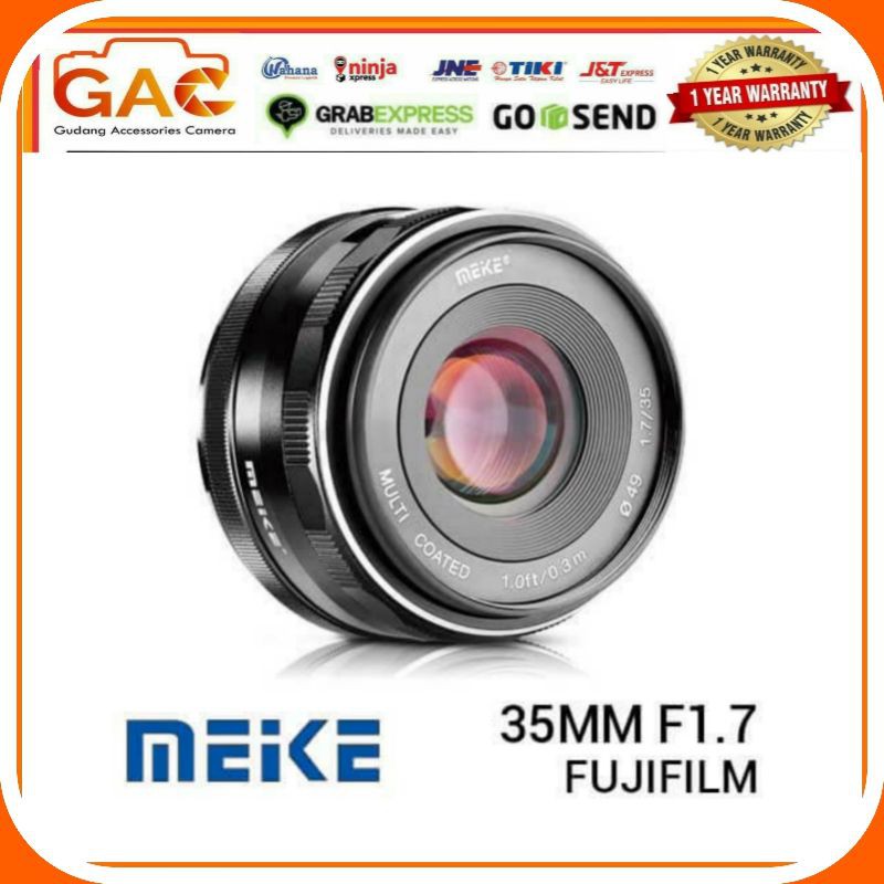 Jual Lensa meike 35mm F1.7 for FujiFilm X-A1/A2 / X-E1/E2/E2S/ X-M1/ X ...