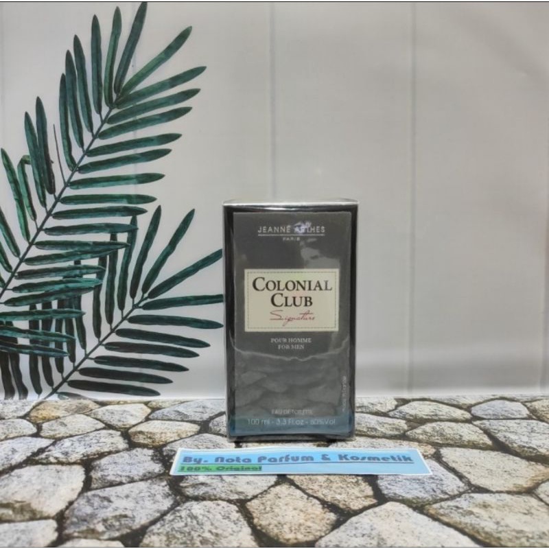Jual PARFUM JEANNE ARTHES COLONIAL CLUB SIGNATURE MEN EDP 100 ML ORIGINAL 100% (PROMO) | Shopee ...