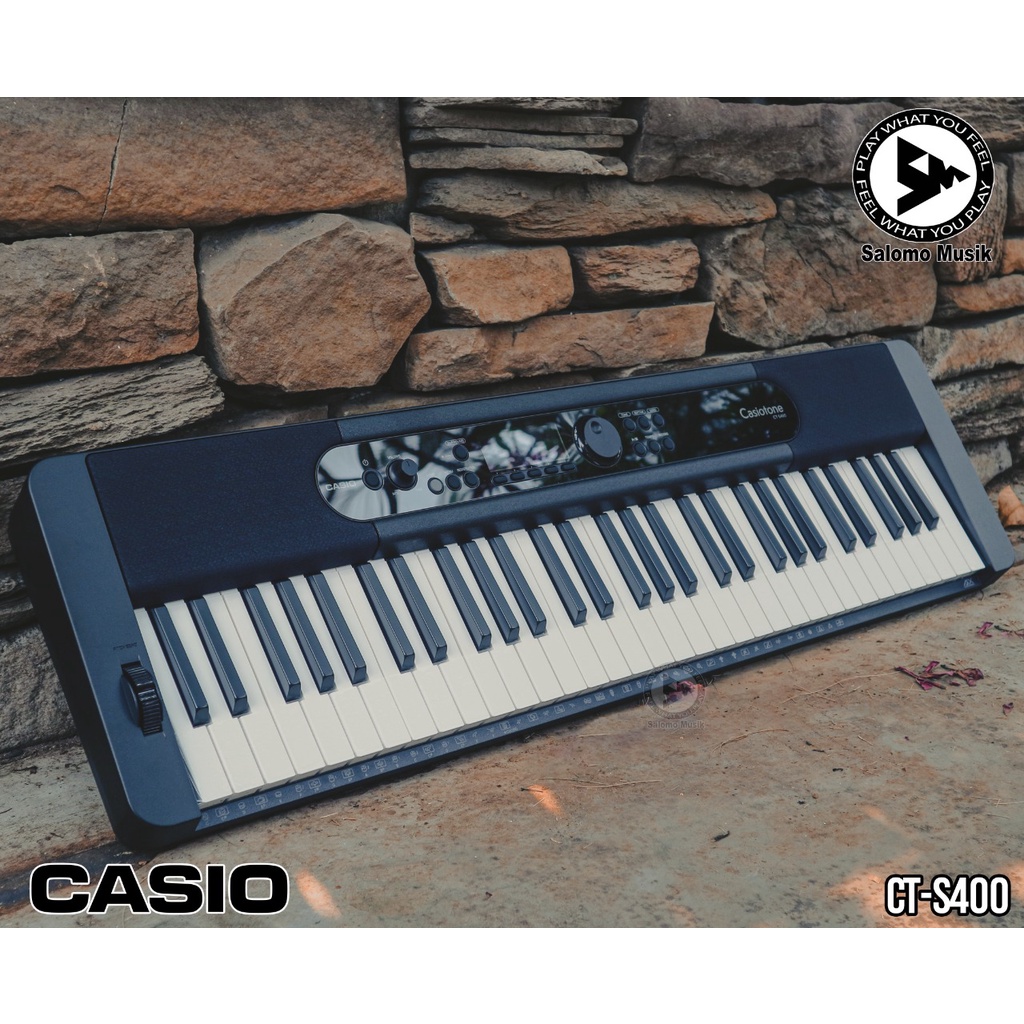 Jual Keyboard Casio CTS400 BK CTS 400 C2 BLACK | Shopee Indonesia