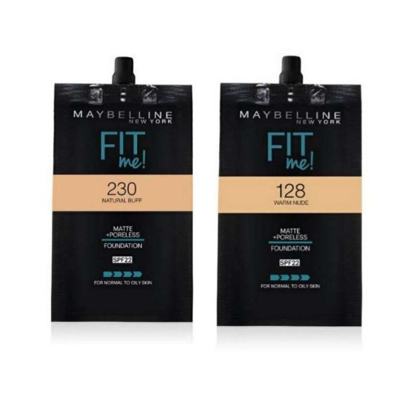 Jual Maybelline Fit Me Foundation 5ml ( Sachet ) | Shopee Indonesia