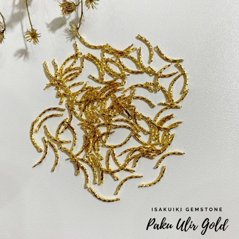 Jual Paku Ulir Gold / Ornamen Aksesoris | Shopee Indonesia
