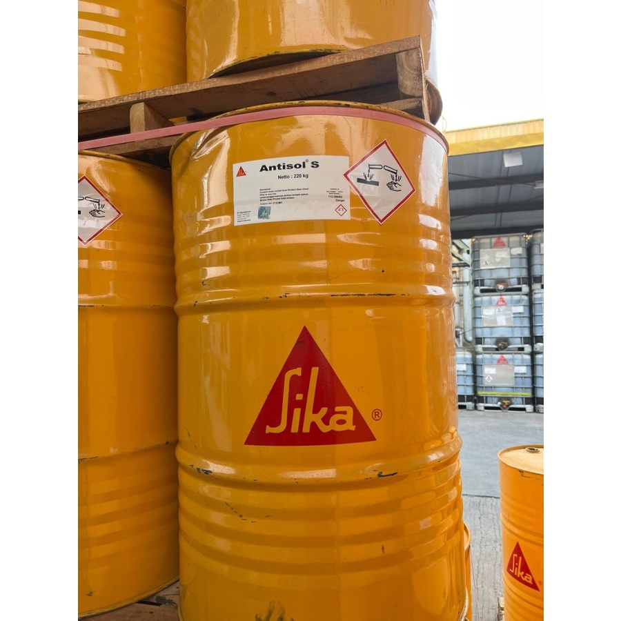 Jual Curring Compound Sika Antisol S / Sika Concrete (220kg/drum ...