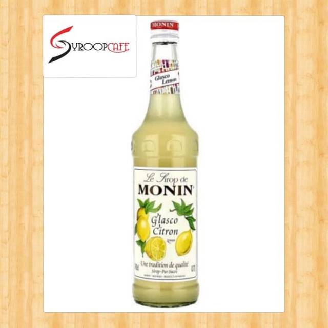 Jual Monin glasco citron lemon syrup sirup sirop | Shopee Indonesia