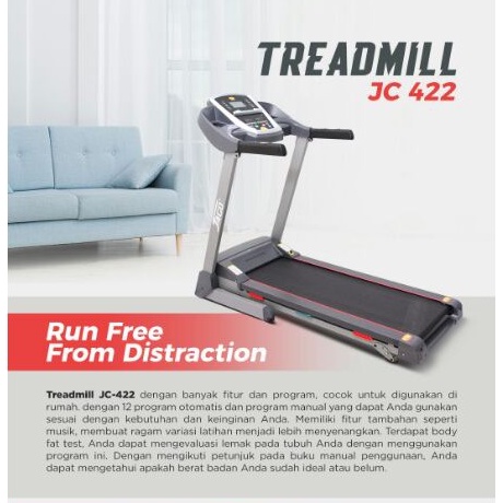Jual TREADMILL JC 422 JACO TV SHOPPING | Shopee Indonesia
