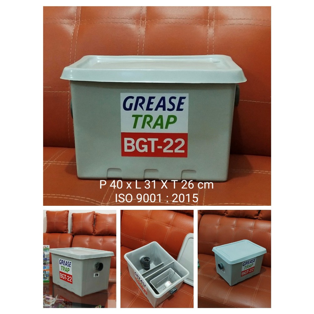 Jual Jual Grease trap portable fiberglass 22 liter BAK CONTROL MINYAK ...