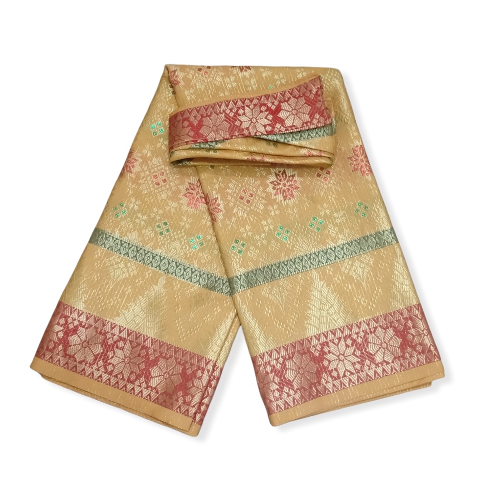 Jual KAIN SONGKET METERAN KHAS MELAYU ORNAMEN KHAS MELAYU BAHAN PREMIUM ...