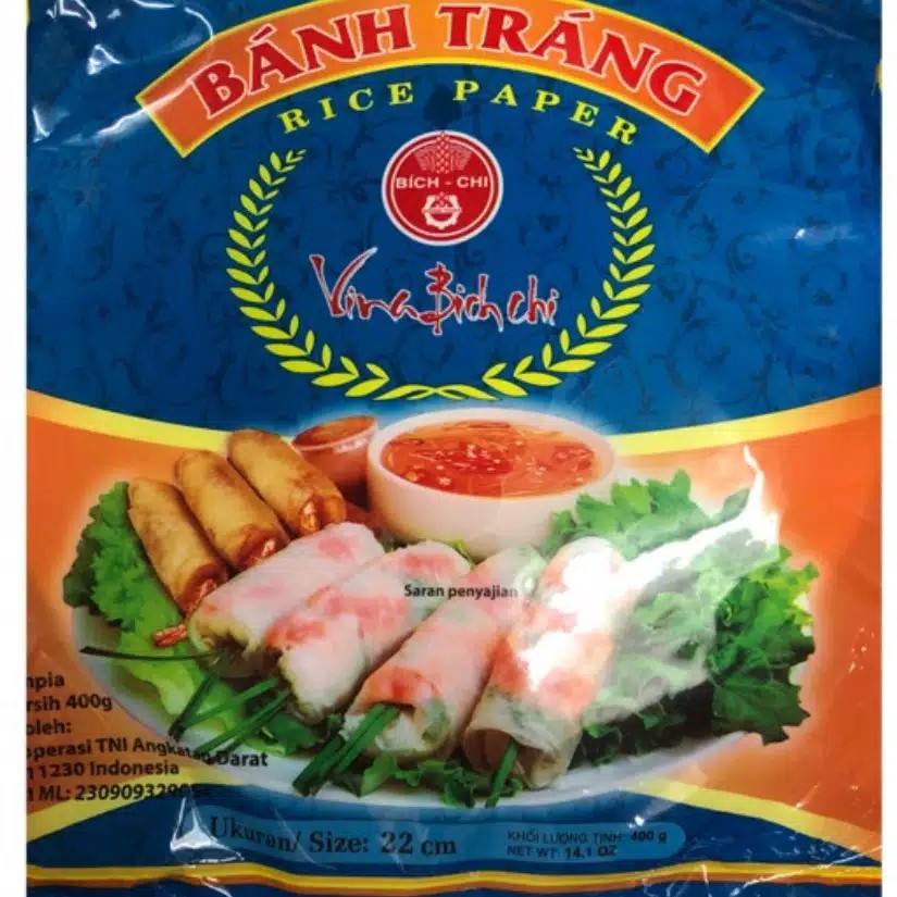 Jual Bich Chi Banh Trang Rice Paper 22 cm 400gr | Shopee Indonesia