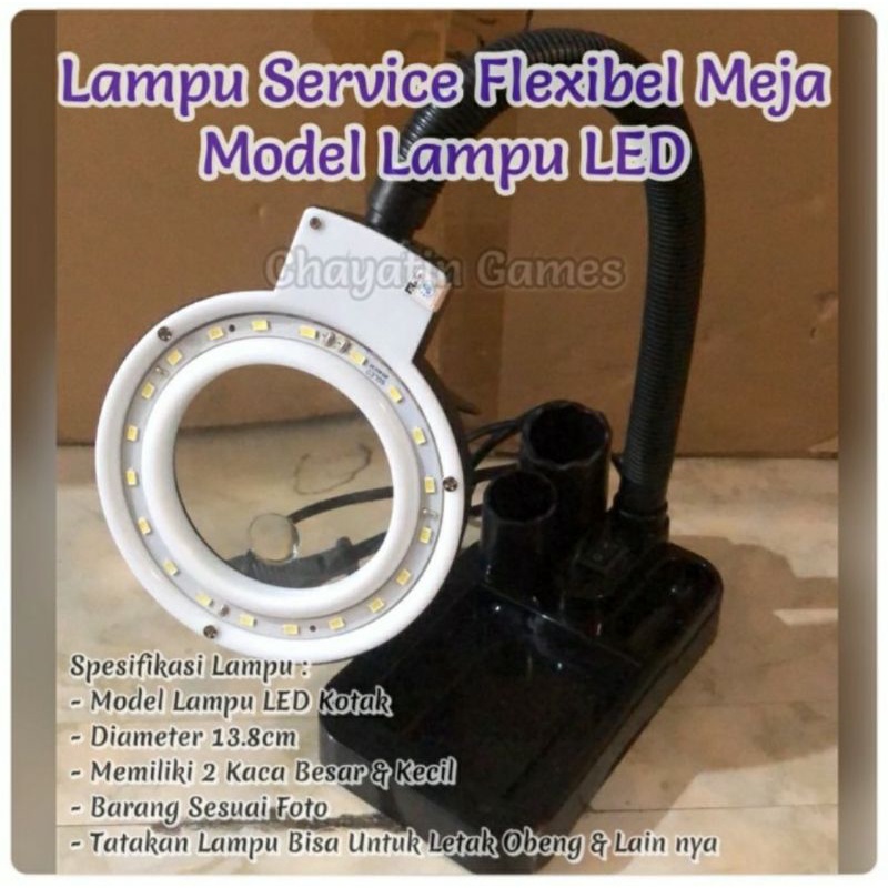 Jual Lampu Servis LED - Lampu Belajar LED - Lampu Meja Belajar LED ...