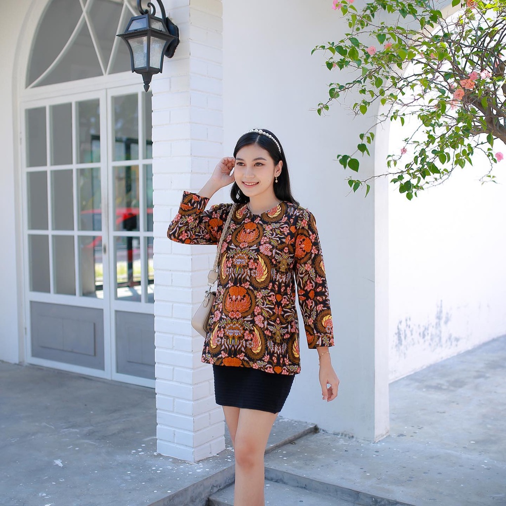 Jual Benang Raja Batik Couple Pria Wanita Motif Sayap Garuda Size Jumbo ...