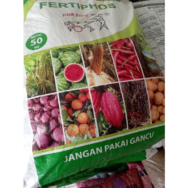 Jual PUPUK FERTIPHOS HIJAU/granul @50KG | Shopee Indonesia