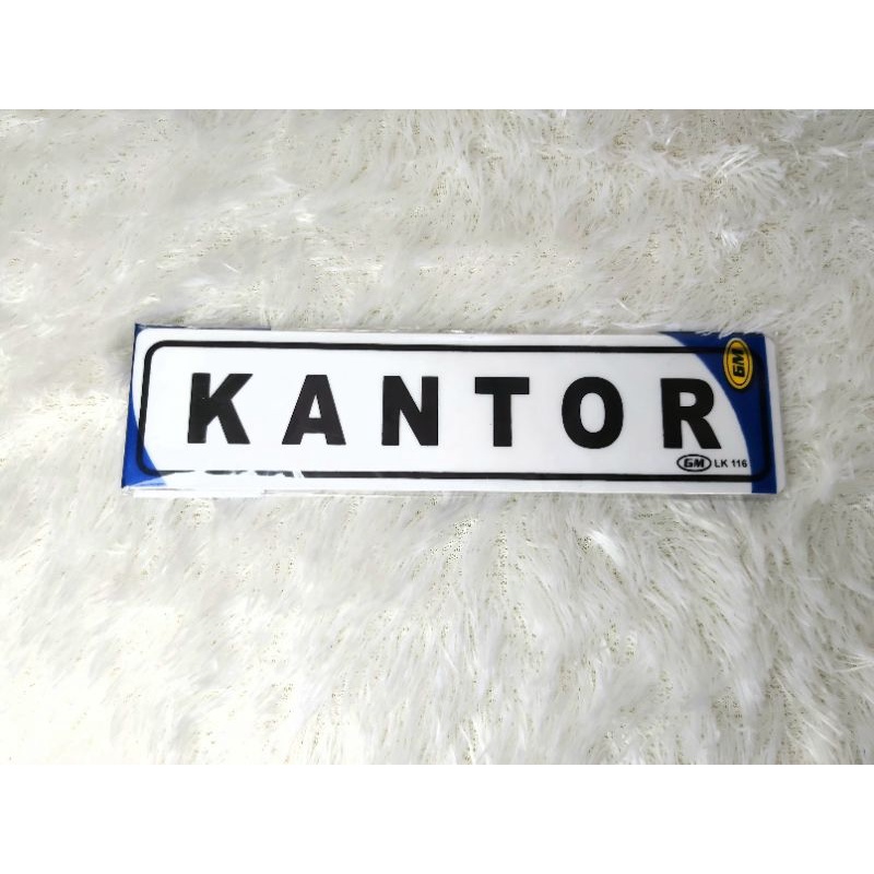 Jual Label Akrilik GM Kecil /Acrylic Receptionist/Kasir/Tamu Harap ...