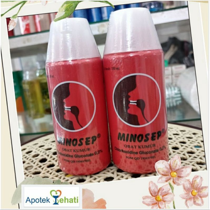 Jual Minosep 200 mL Obat Kumur Untuk Sariawan & Menyegarkan Mulut ...