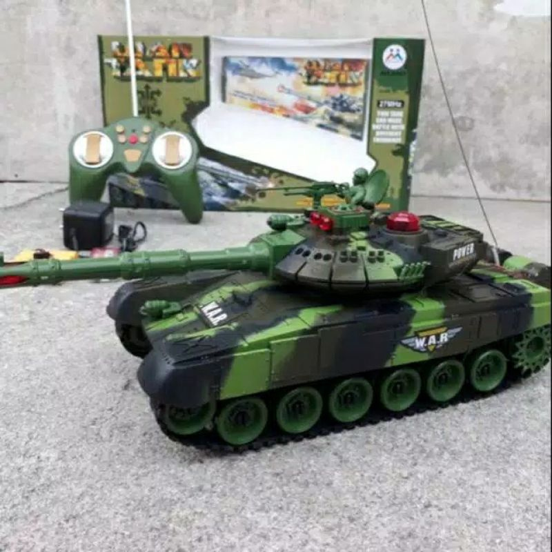Jual Mainan Remote Control Tank Army War Tank | Shopee Indonesia