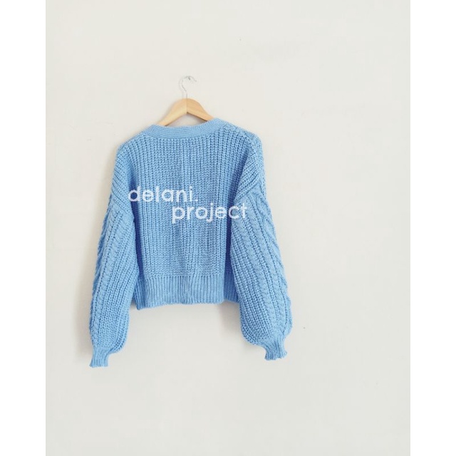 Jual Jiminie Crop Cardi Delani.project | Shopee Indonesia