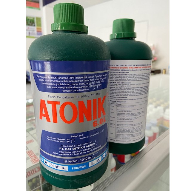 Jual Atonik 6,0L 1 Liter Pupuk Cair Zat Pengatur tumbuh pada Tanaman ...