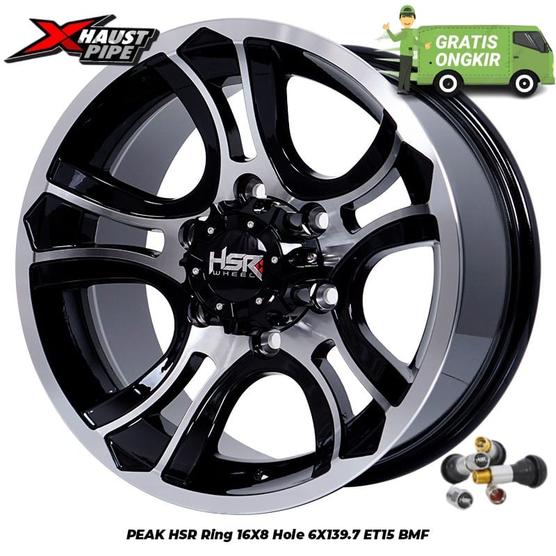 Jual JUAL VELG MOBIL HSR TIPE OFFROAD R16 RANGER Dmax PANTER TRITON ...