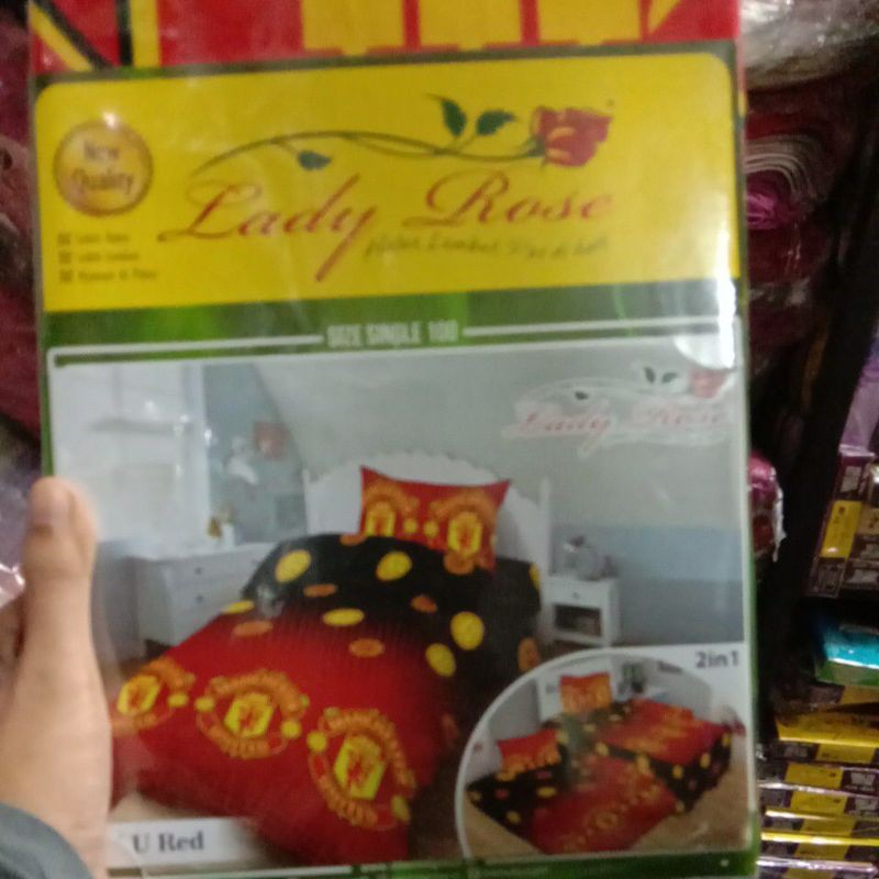Jual sprei ladyrose(mu red) | Shopee Indonesia