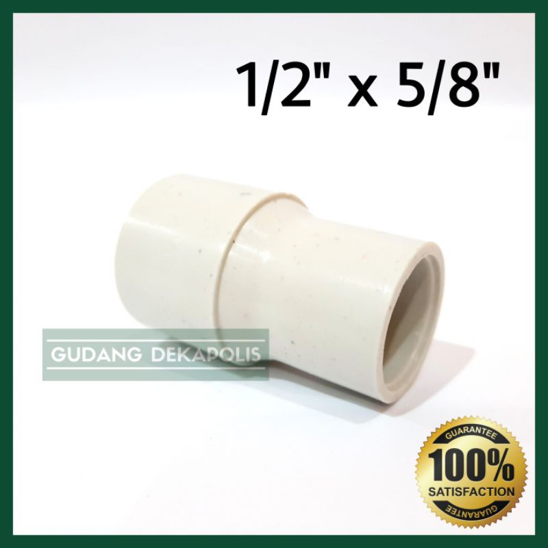 Jual OVERLOOP 1/2" X 5/8" SOCKET SOCK SAMBUNGAN PIPA PVC | Shopee Indonesia