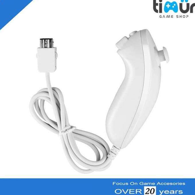 Jual Wiimote + Nunchuk Controller Motion Plus Nintendo Wii Putih ...