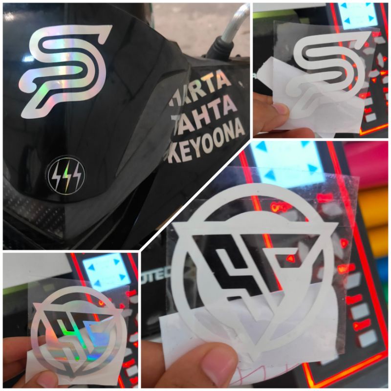 Jual SPEEDPEOPLE STIKER SP CUTTING HOLOGRAM STICKER SP HEREX MATIC ...