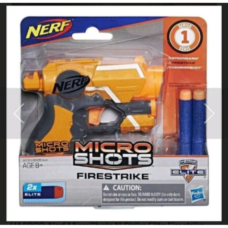 Jual Nerf Micro Shots Fire Strike | Shopee Indonesia