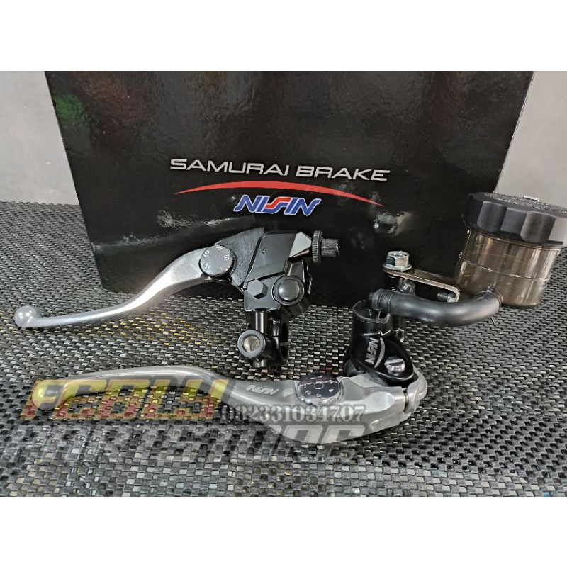 Jual PAKET SET MASTER REM NISSIN SAMURAI RADIAL 16MM SET HANDLE KOPLING ...