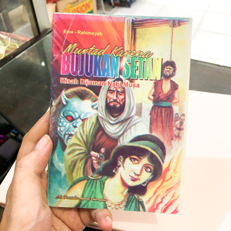 Jual Buku Murtad Karena Bujukan Setan Kisah di Jalam Nabi Musa | Shopee ...