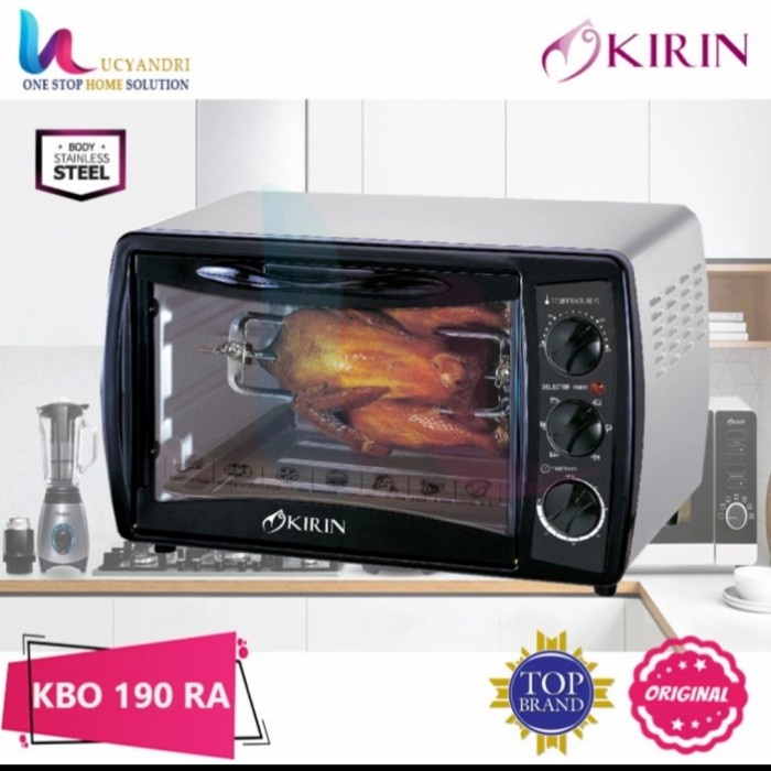 Jual OVEN LISTRIK 400 watt KIRIN KBO-190RA 19 liter | Shopee Indonesia