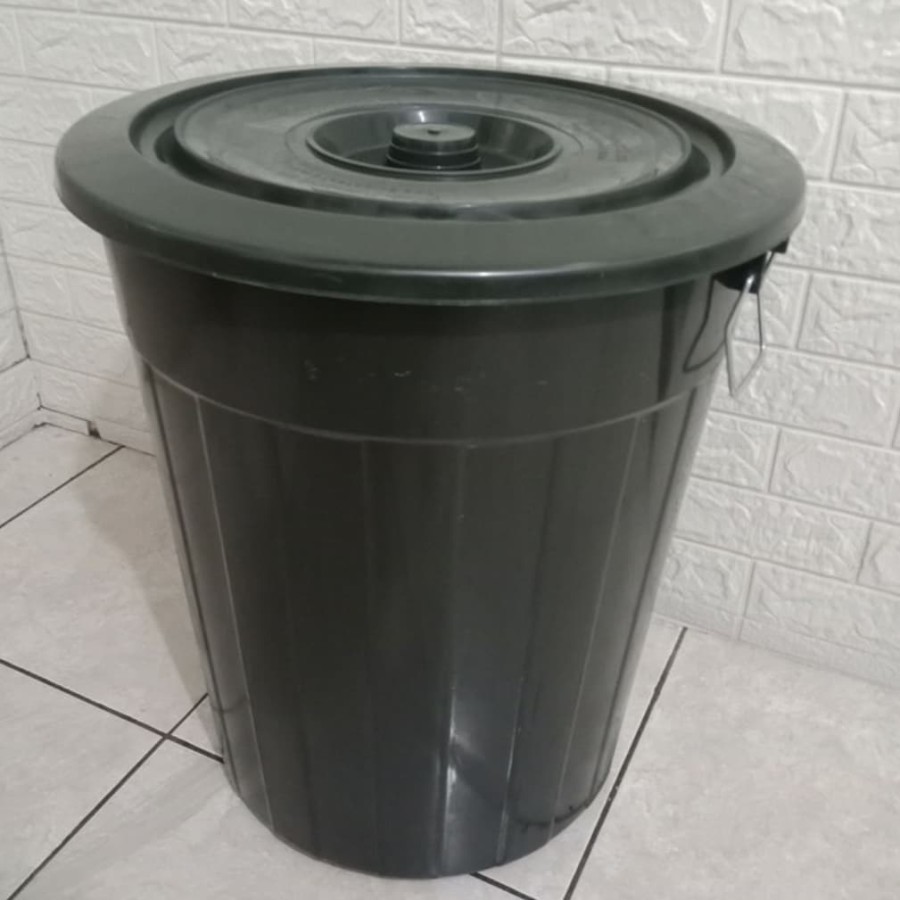 Jual Ember Air 80 L + Tutup 80 Liter Polaris - Abu - Abu | Shopee Indonesia
