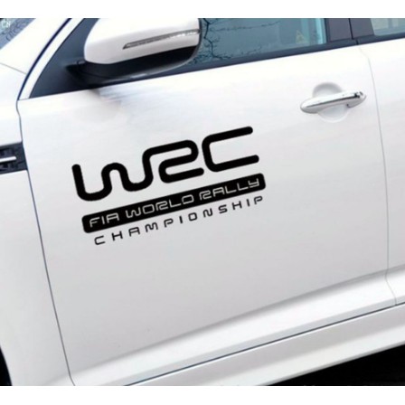 Jual Custom Cutting Sticker Mobil - Model WRC Fia World Rally ...