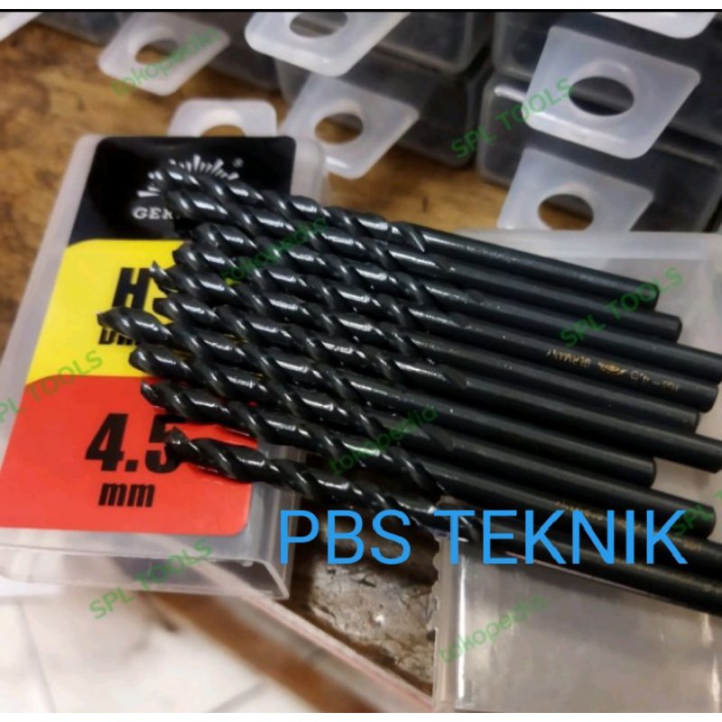 Jual Mata Bor Besi Tjap Mata/Cap Mata 4,5 mm | Shopee Indonesia