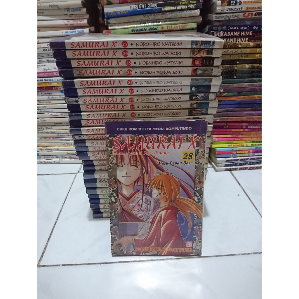 Jual Komik samurai x 1-28 tamat set 4 - Nabuhiro Watsuki | Shopee Indonesia
