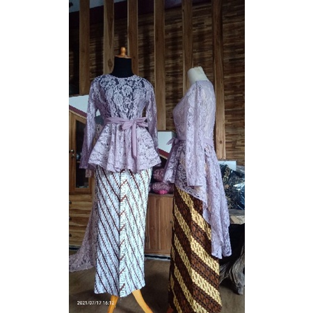 Jual kebaya pagar ayu dan rok lilit | Shopee Indonesia