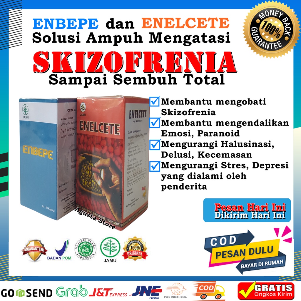 Jual Enbepe dan Enelcete Nasa Original Obat Skizofrenia Herbal Paling ...