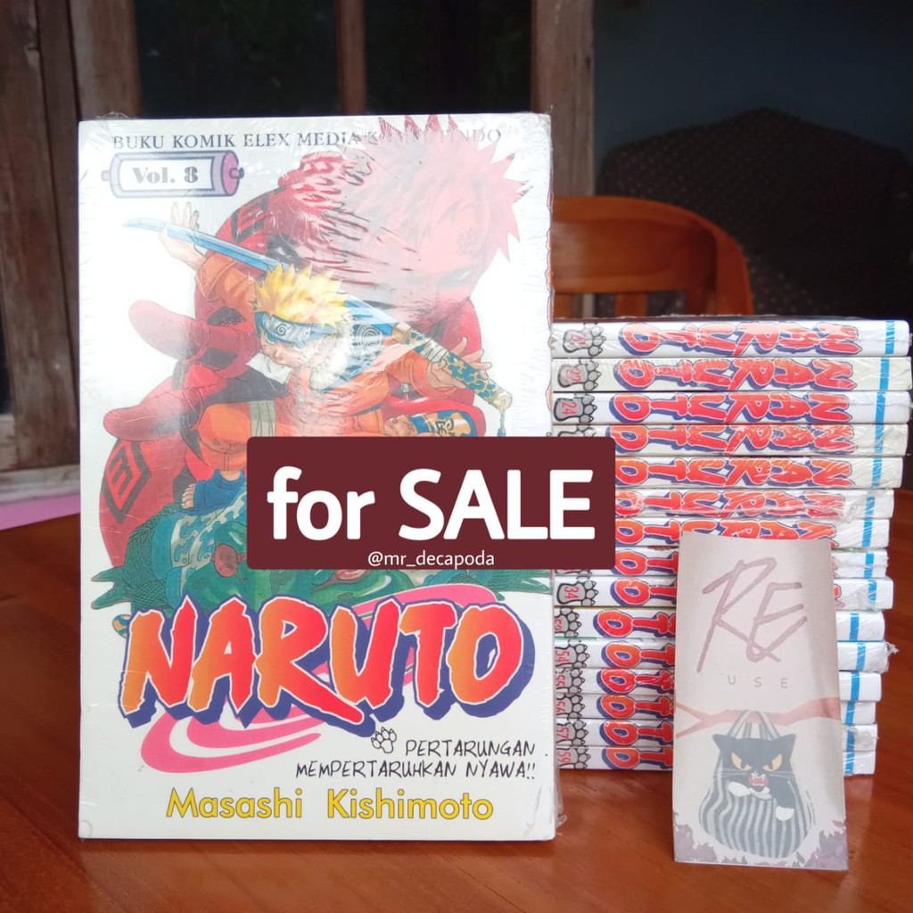 Jual komik naruto Sasuke Uciha No Sharingan Legend Rock Lee - Full ...