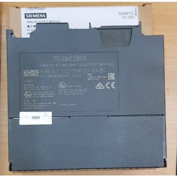 Jual PLC SIEMENS 6ES7 332-5HF00-0AB0 Analog Output Modul SIMATIC S7-300 ...