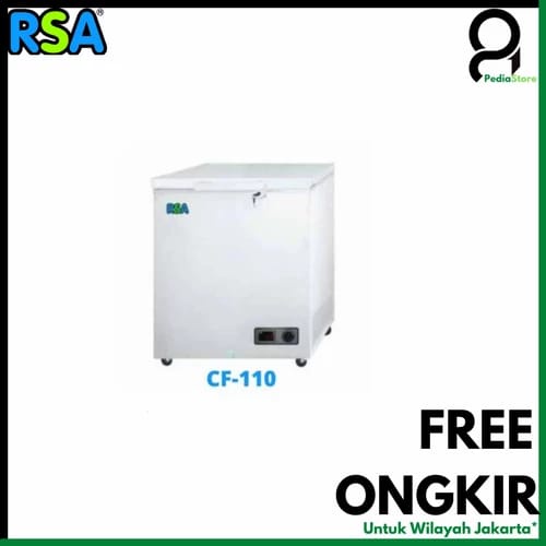 Jual RSA Chest Freezer CF-110 Freezer Box CF110 - 96 Liter | Shopee ...