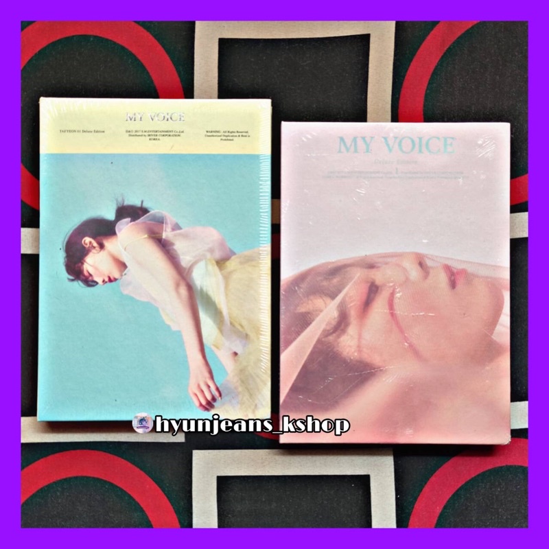 Jual [READY STOCK] Taeyeon SNSD The 1st Studio Album - MY VOICE : FINE (Deluxe Edition) Sky ...