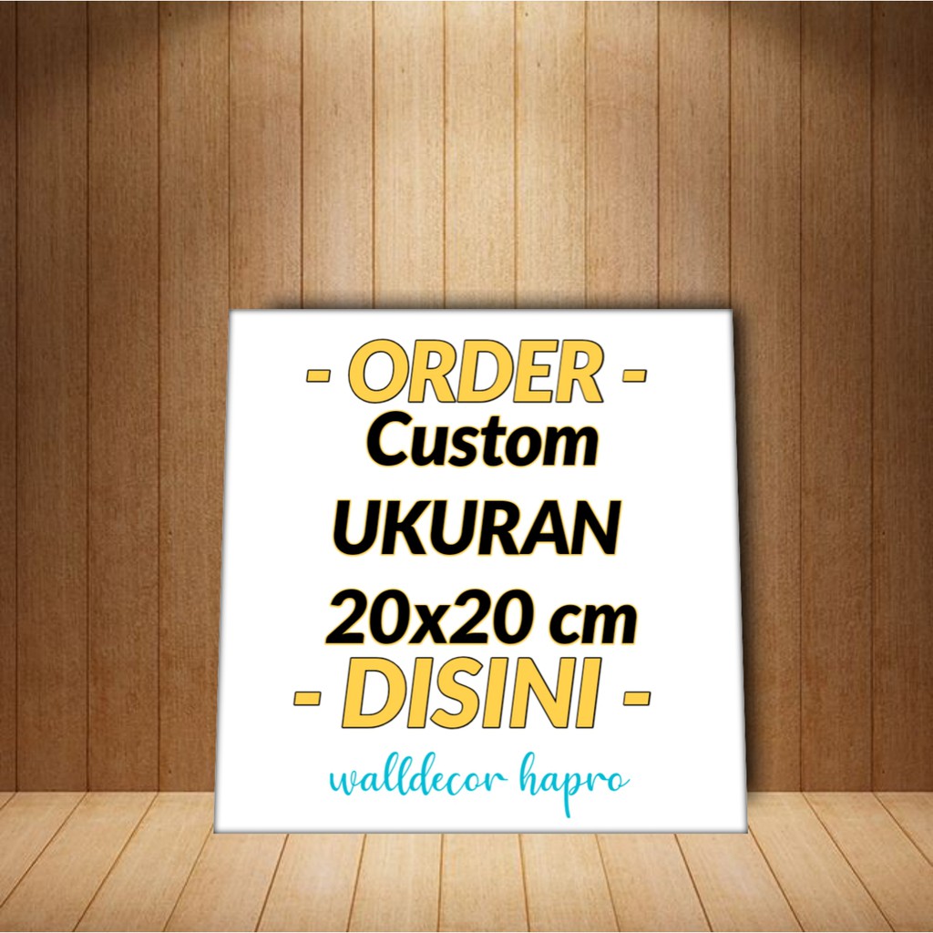 Jual [CUSTOM] Hiasan dinding Walldecor Pajangan Foto Dekorasi Dinding ...