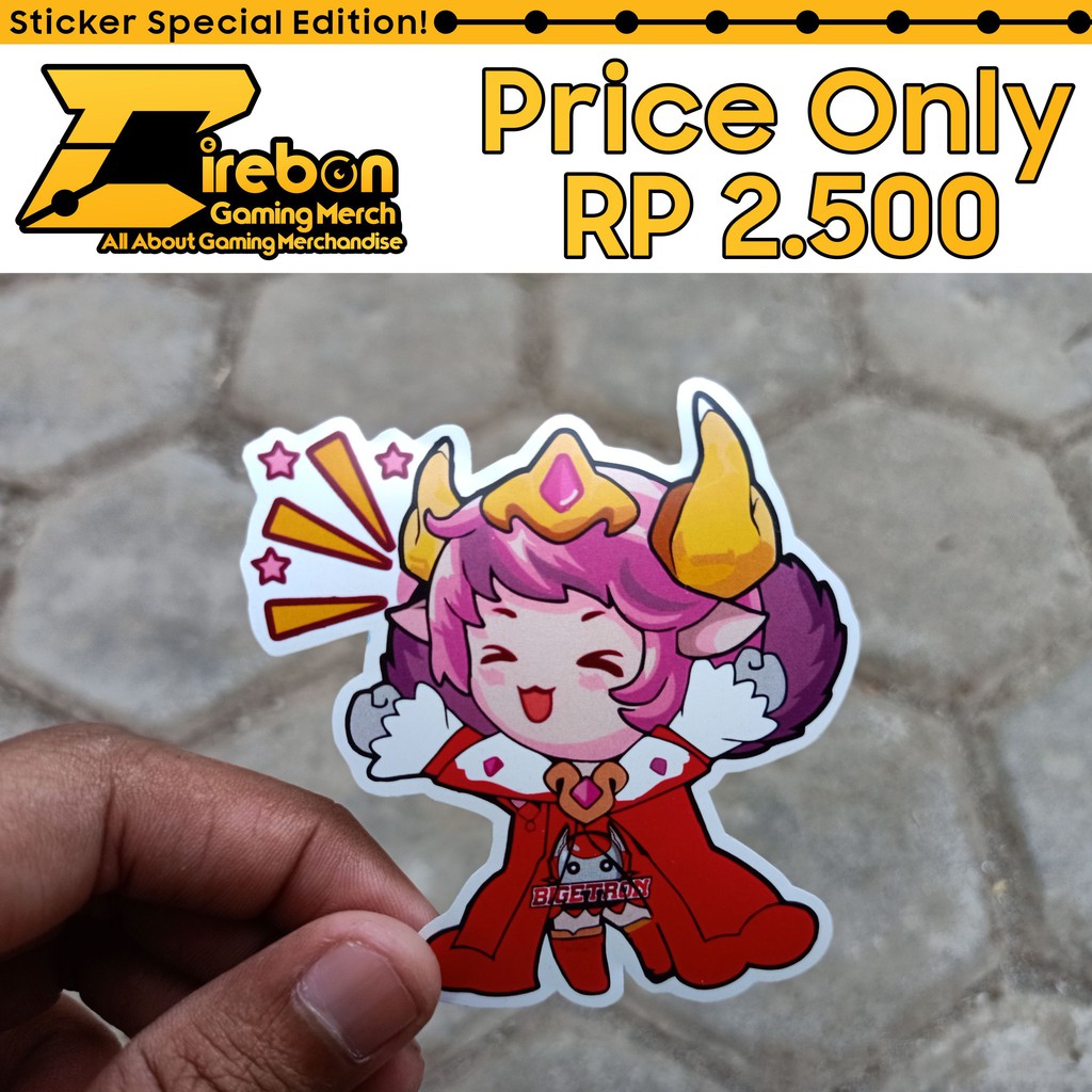 Jual Sticker Stiker Bigetron Esports Special Edition Chiby Alice Arena ...