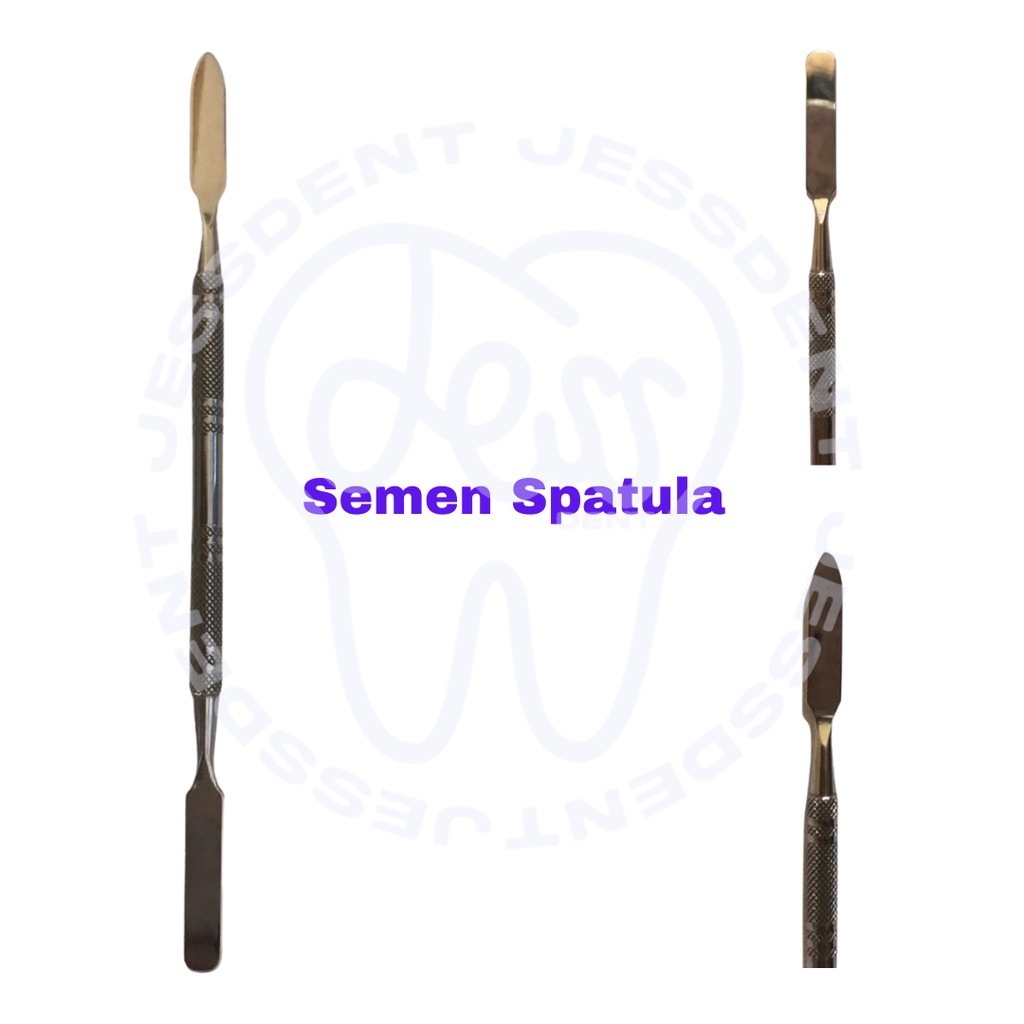 Jual Dental spatula semen spatel Cement mixing instrument semen spatula ...