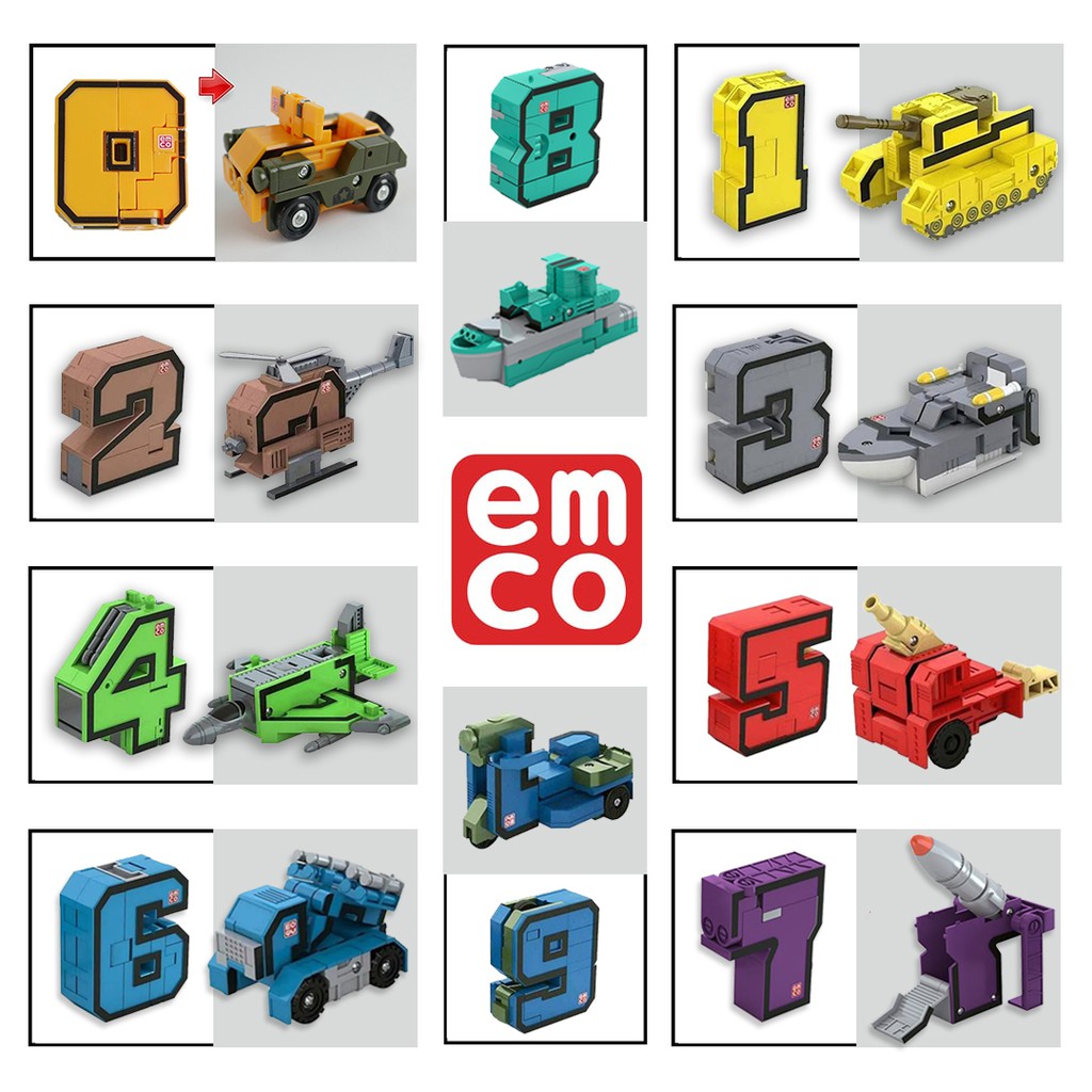 Jual Emco Pocket Morphers Fullset Isi 10 Pcs | Shopee Indonesia