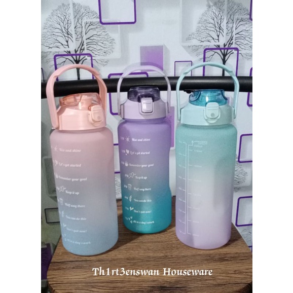 Jual Botol Minum Kekinian Viral ala artis Korea 2 Liter (Th-050 ...