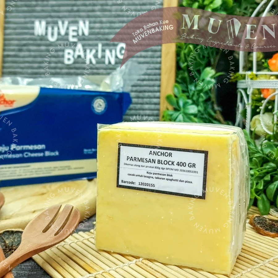 Jual ANCHOR PARMESAN BLOCK 400 GR | Shopee Indonesia