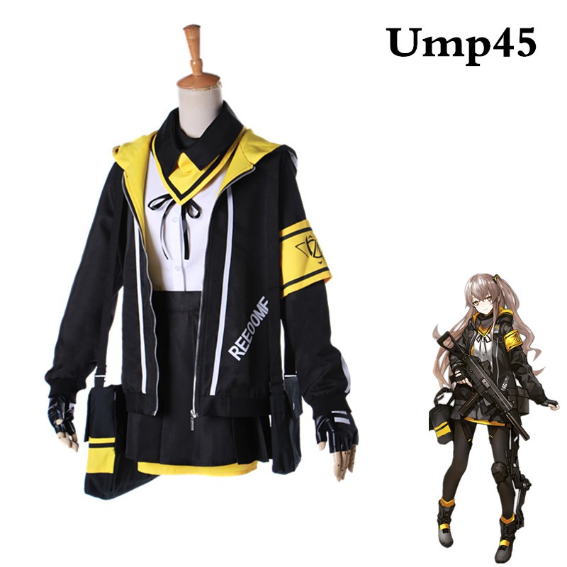 Jual UMP45 Girl Frontline Jacket Jaket Cewek Cosplay Kawaii Harajuku ...