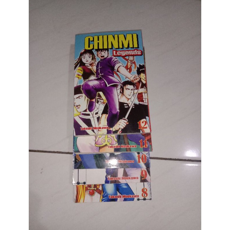 Jual komik chinmi spesial legends vol,8,9,10,11,12, cabutan | Shopee ...