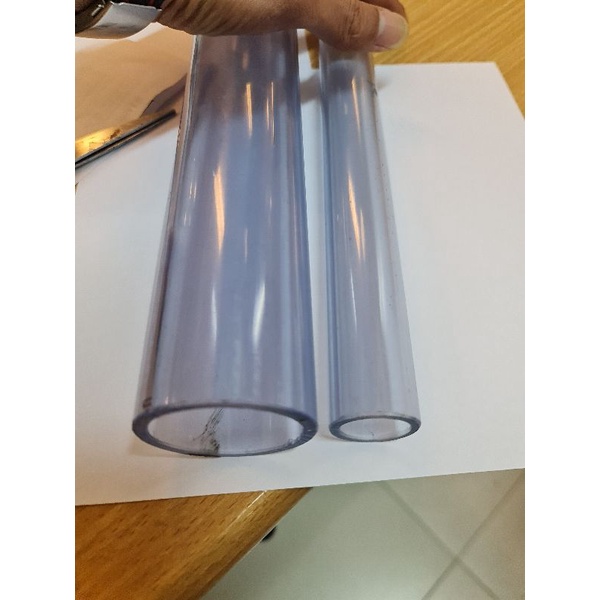 Jual Pipa pvc transparan / Bening / Clear Sch 40 1/2" inch | Shopee ...